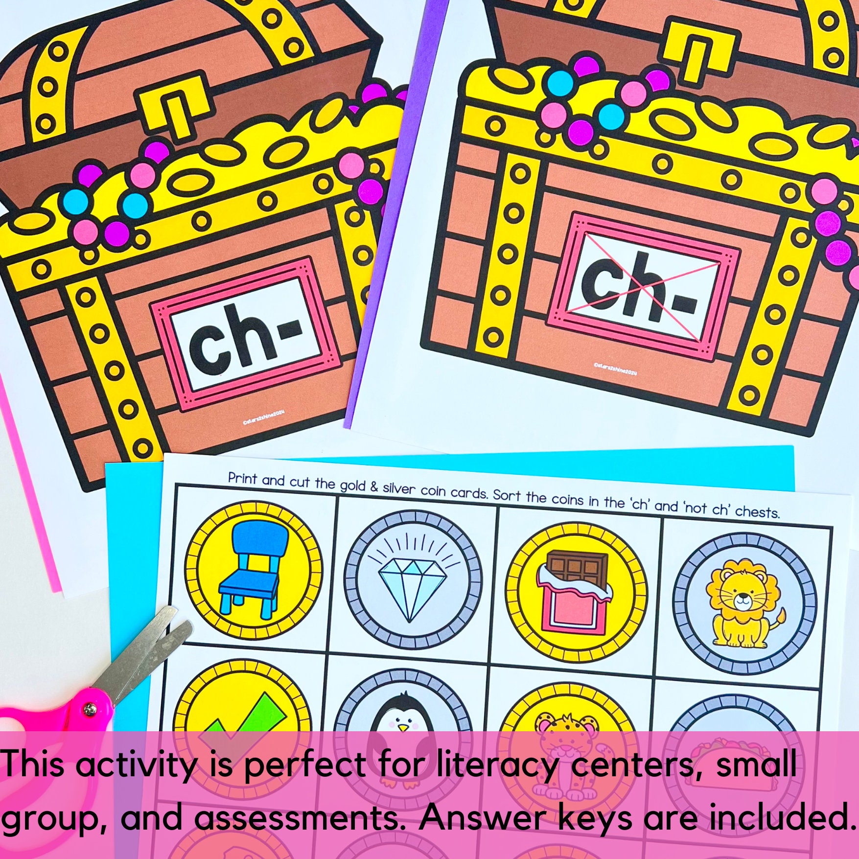 Beginning CH Digraph Sort | Beginning CH Digraph Sorting Activity ...