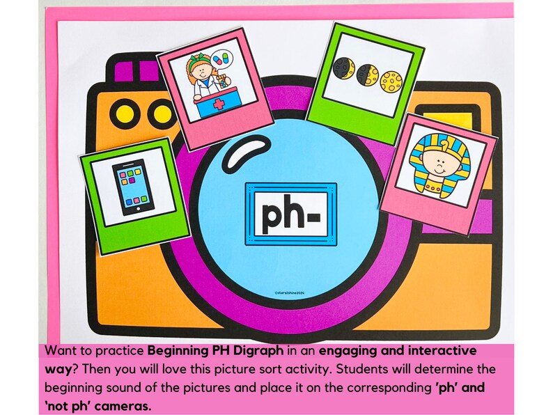 Beginning PH Digraph Sort | Beginning PH Digraph Sorting Activity | PH ...