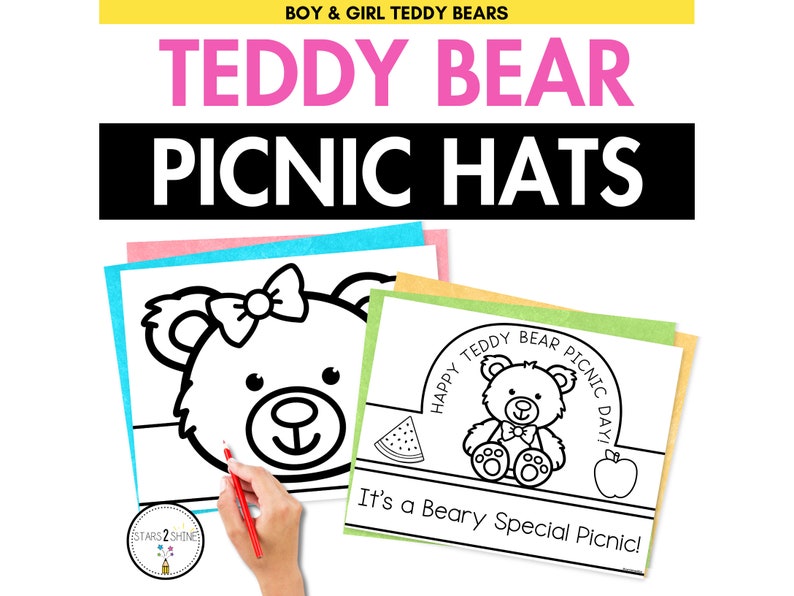 Teddy Bear Picnic Craft | Teddy Bear Hats for Teddy Bear Picnic Day ...