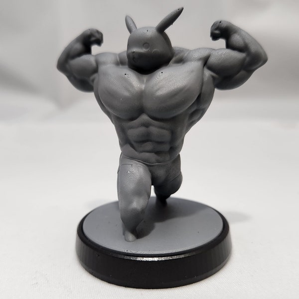 Swole Pikachu - Etsy