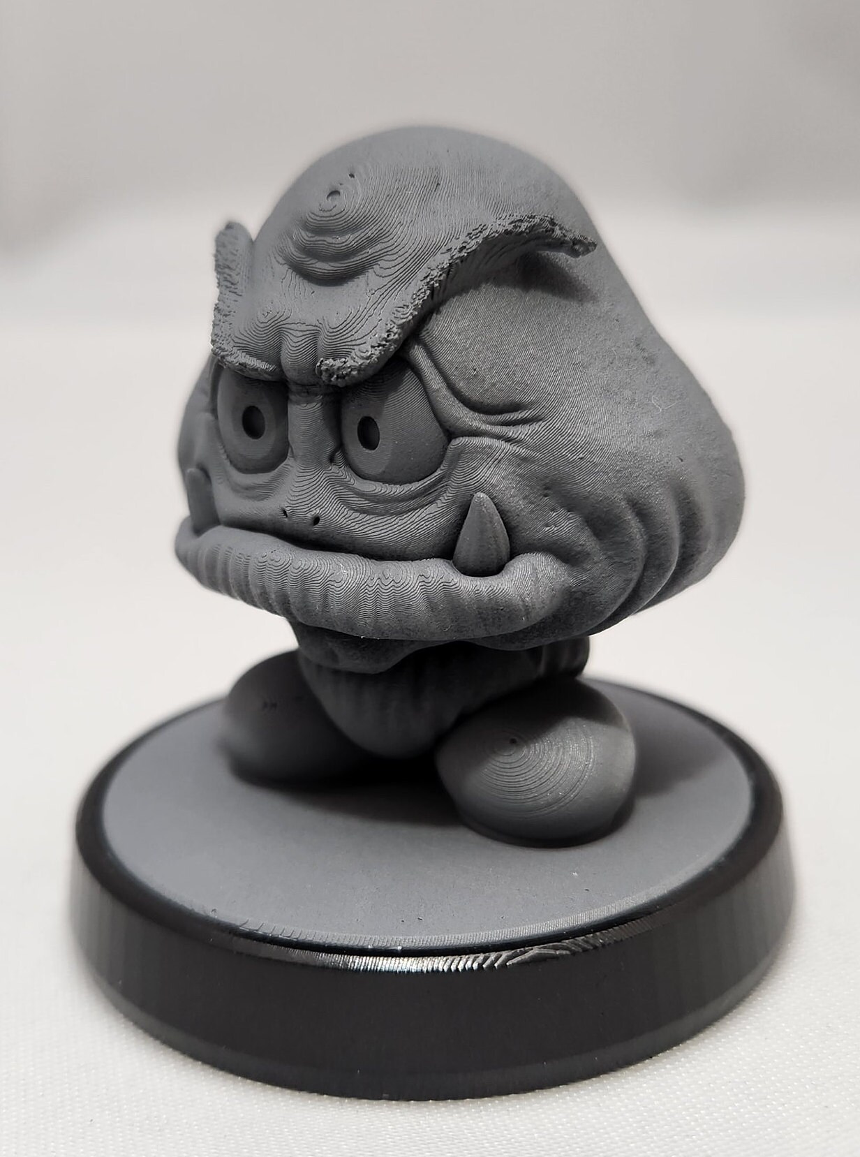 3D Printed Ugly Goomba Custom Amiibo With NFC Capability - Etsy