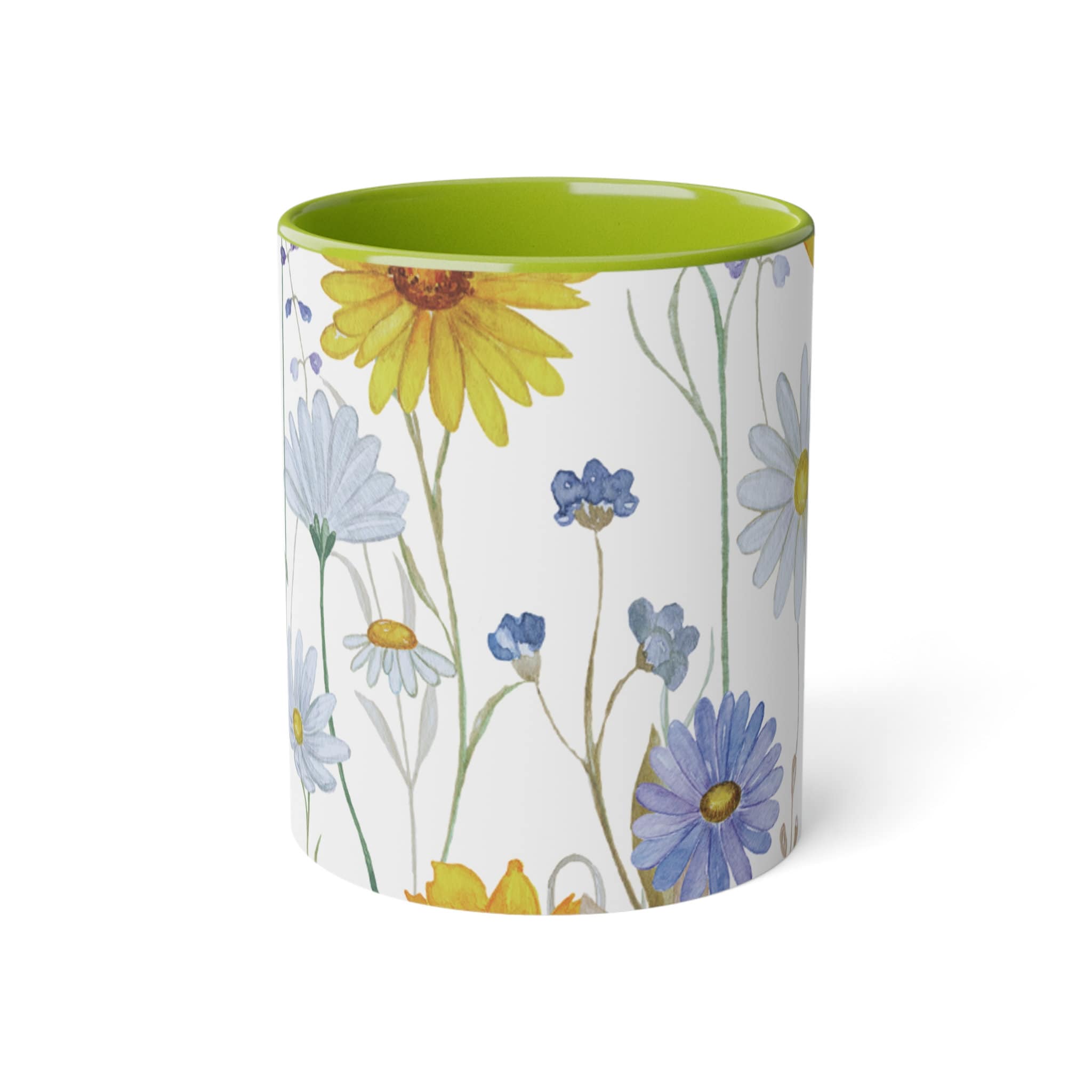 Taza Flores Delicadas, Taza Cerámica Café De Jardín, Taza Para Regalo ...