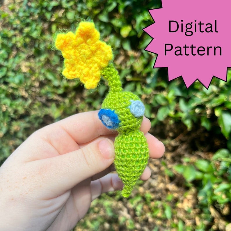 Glow Pikmin Crochet Pattern - Etsy