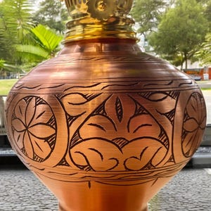 Gas Lamp Copper, Vintage Style Copper Gas Lamp, Rustic Outdoor Lighting ...