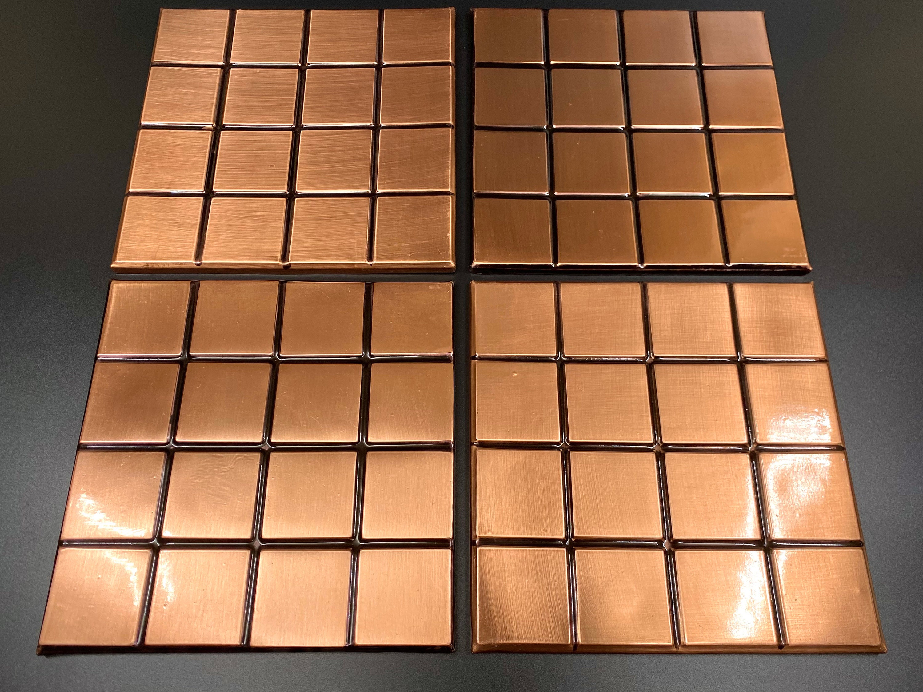 Copper Wall Tile, Handmade Copper Backsplash, Immortal Copper Mine ...