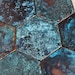 Rustic Patina Copper Wall Tiles, Artistic Home Decor Gift, Ideal for ...