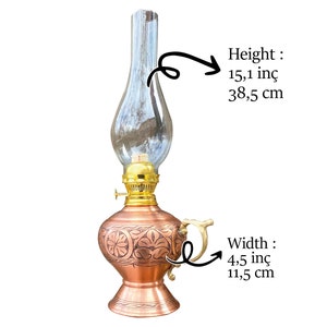 Gas Lamp Copper, Vintage Style Copper Gas Lamp, Rustic Outdoor Lighting ...