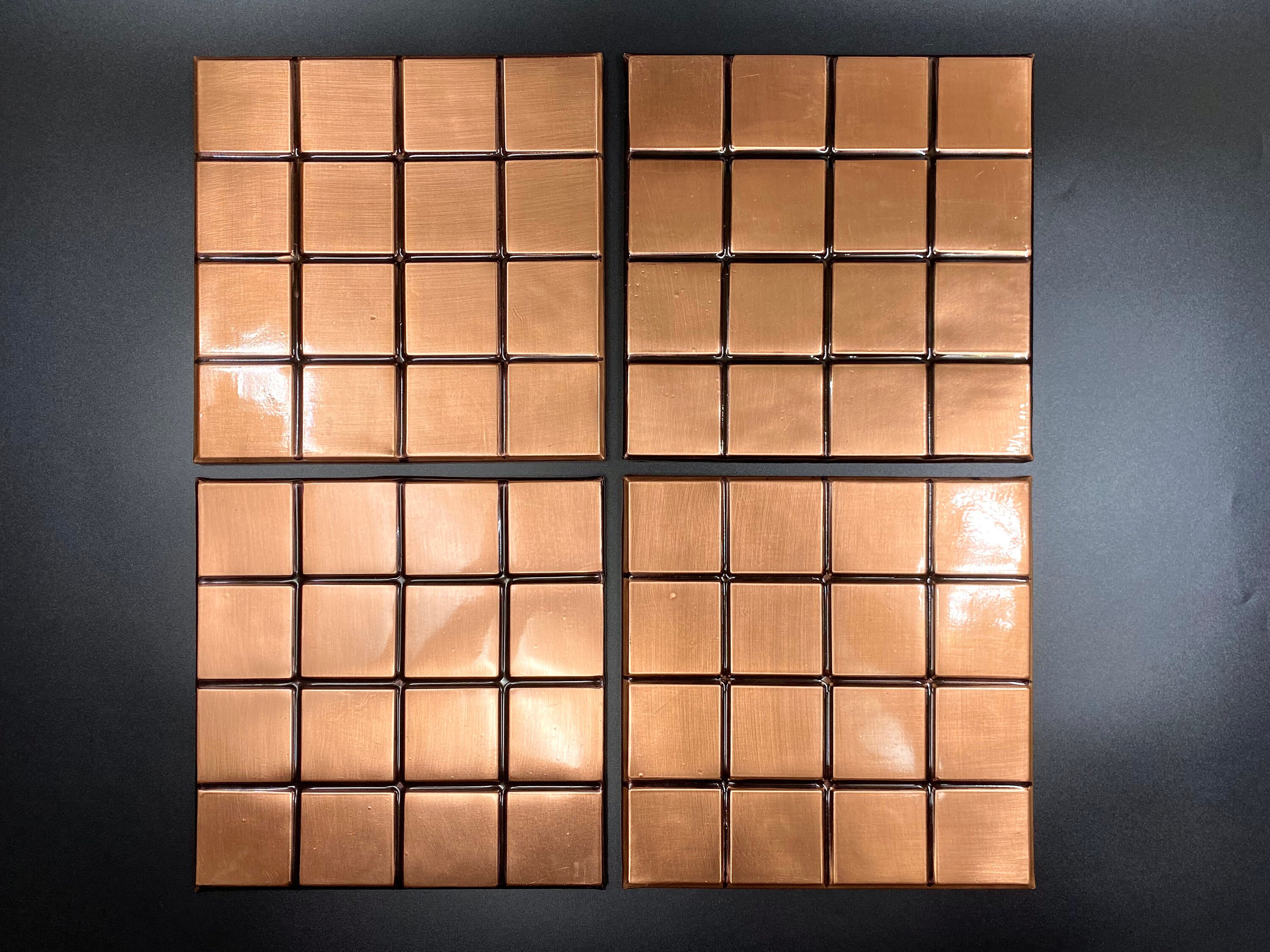 Copper Wall Tile, Handmade Copper Backsplash, Immortal Copper Mine ...