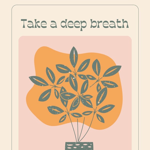 Stress Relief Poster - Etsy