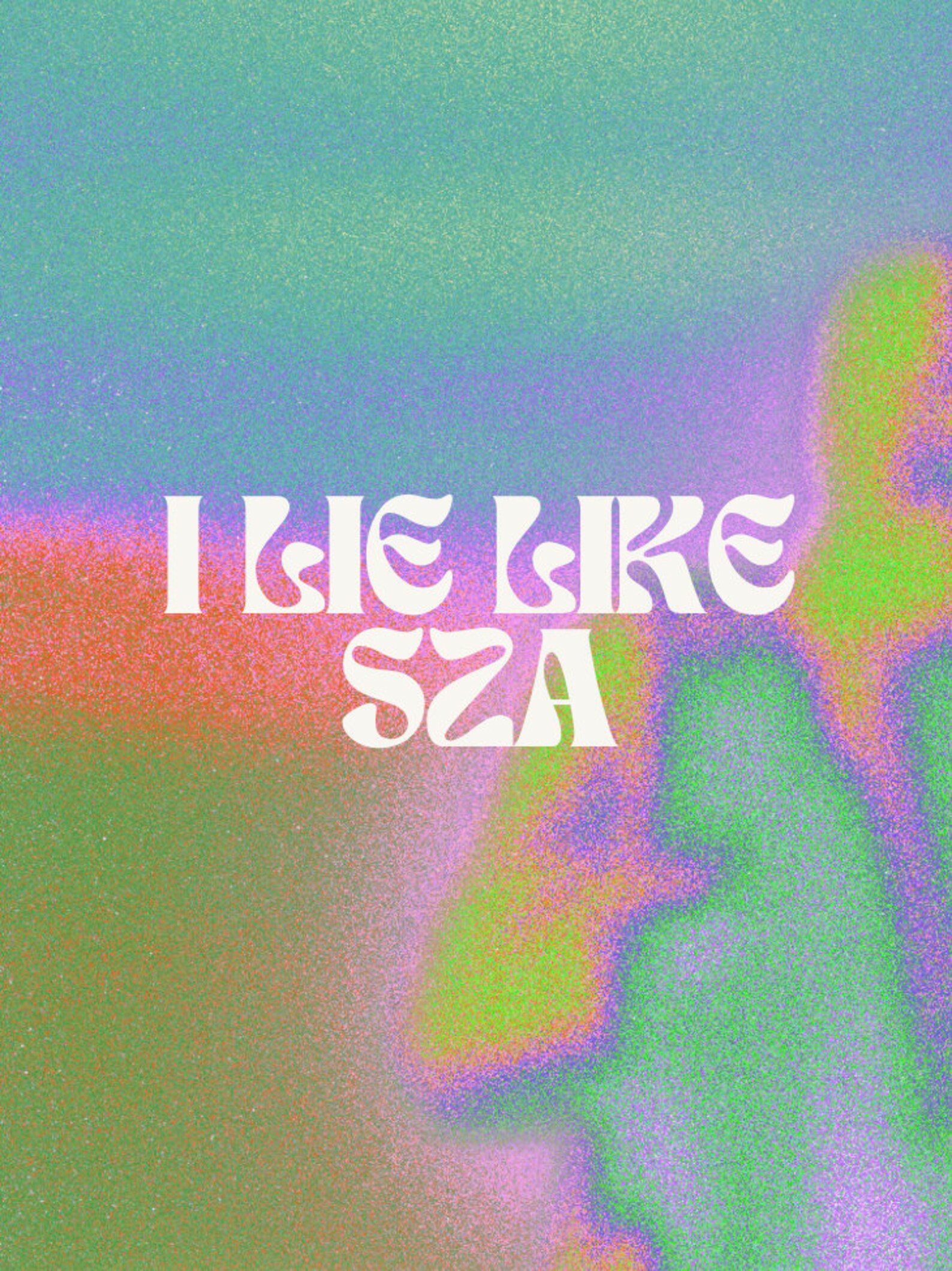I Lie Like SZA Poster // Ethereal Printable Poster, Digital Download ...