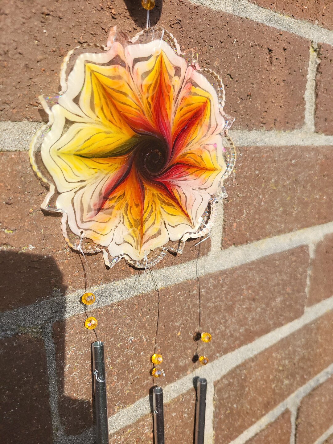 Sunflower Inspired Flower Chime - Etsy