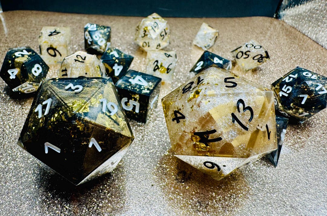 Mr and Mrs 16 Piece Marble Dice Set - Etsy