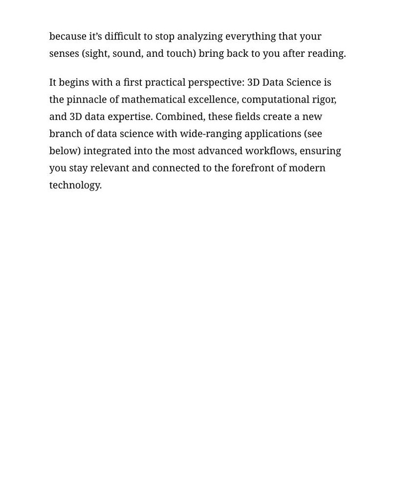 2025 : Python 3D Data Science With Python Building Accurate Digital Environments With 3D Point ...