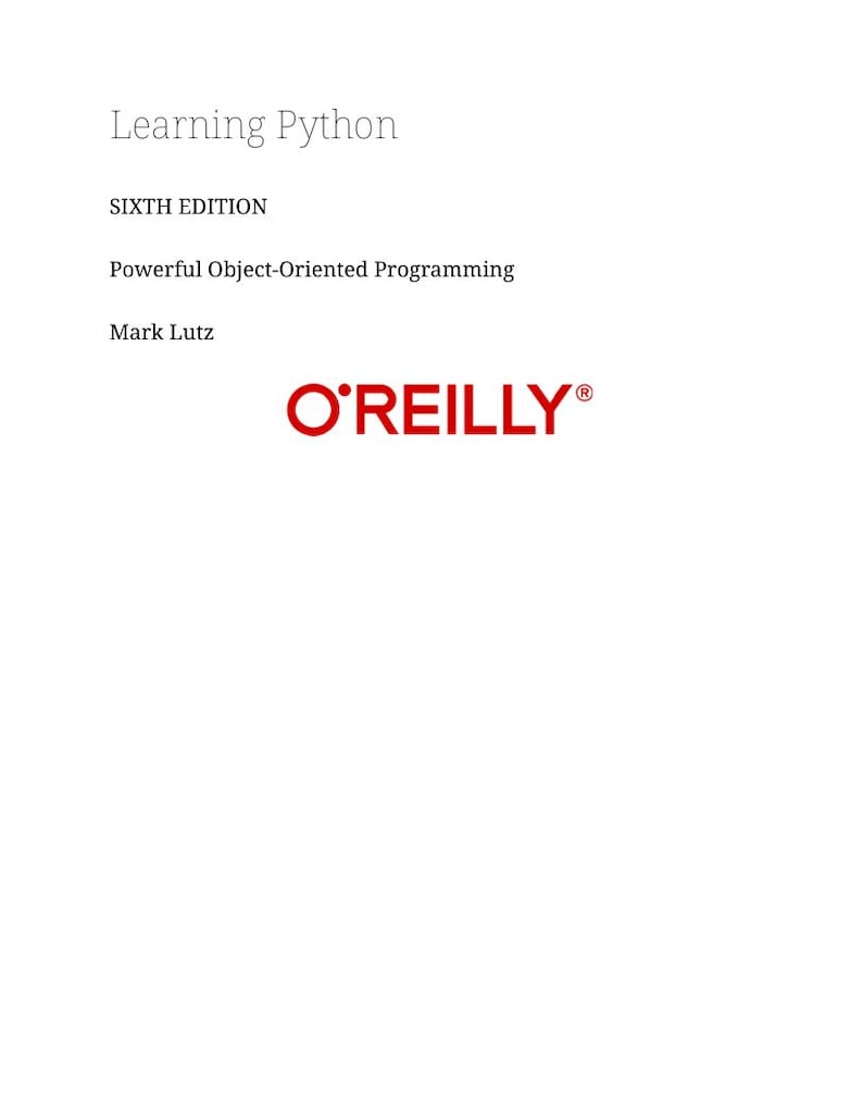 2025 Learning Python Powerful Object Oriented Programming Etsy