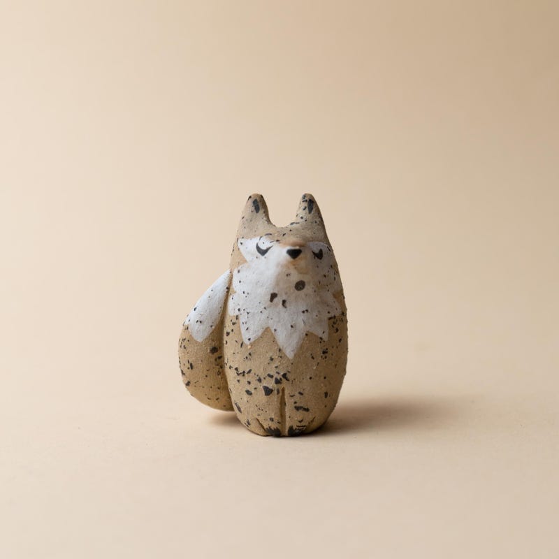 Ceramic Fox - Etsy