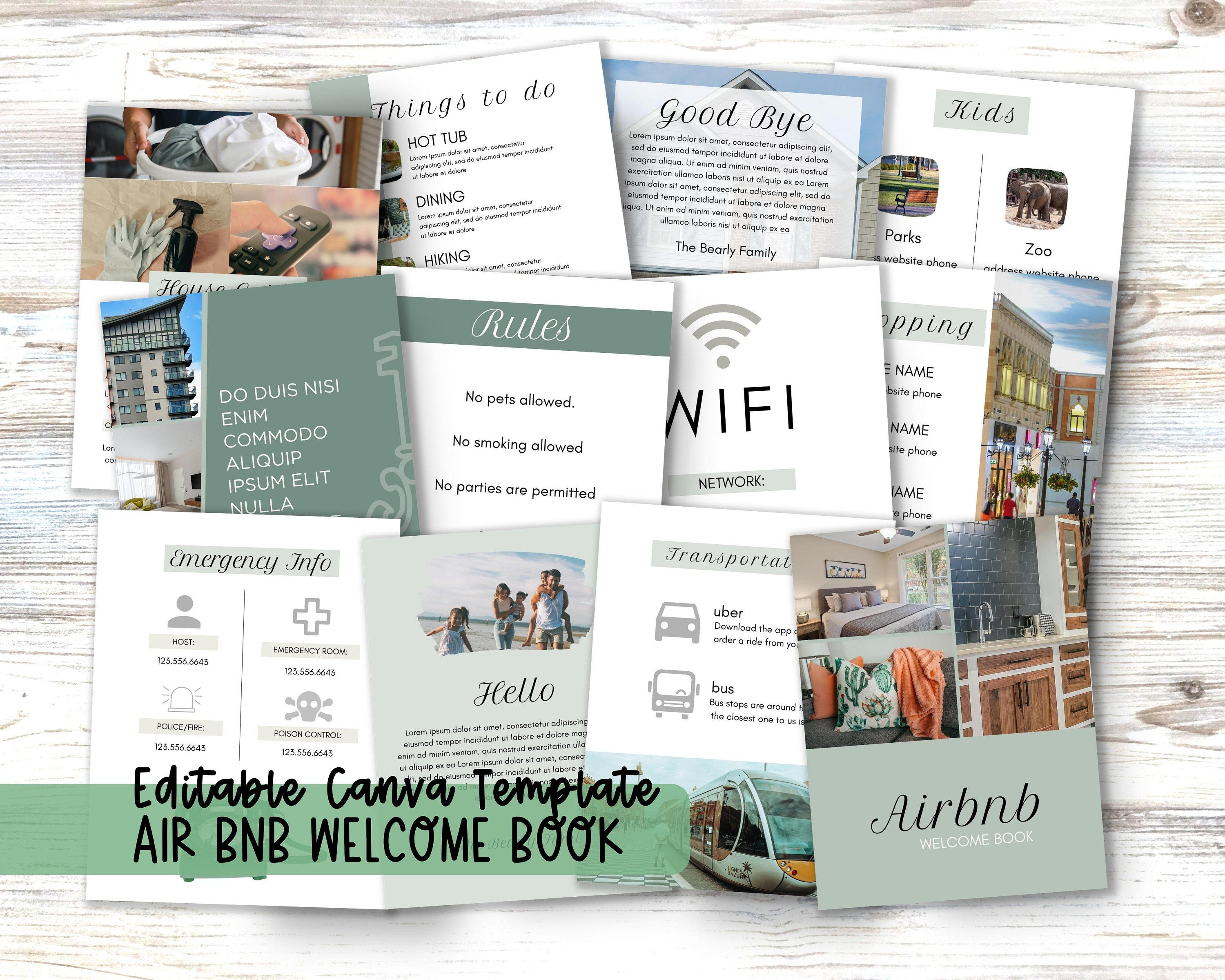 Customizable Tenant Welcome Packet Property Management Forms - Etsy