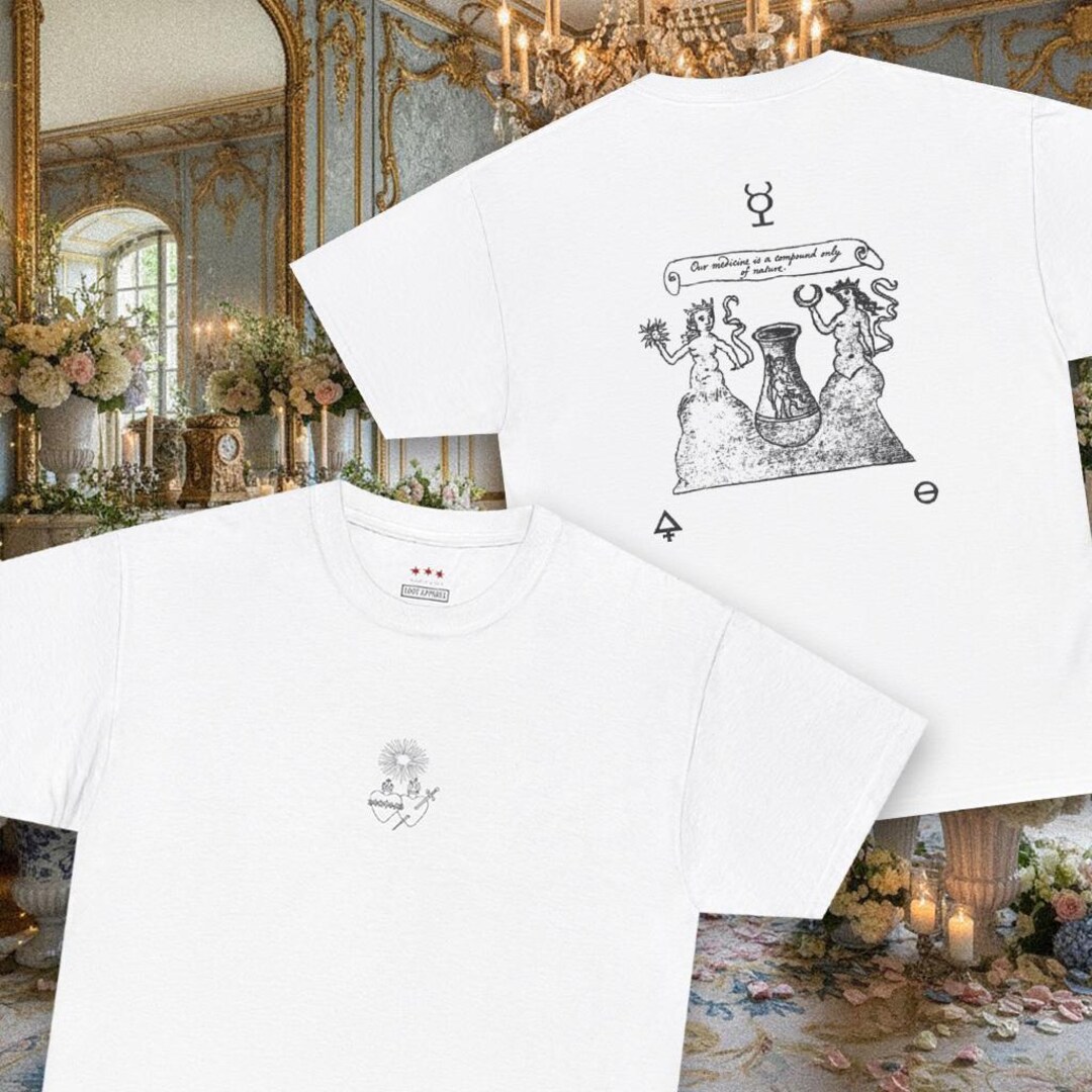 Alchemical Vessel T-shirt | Valentines Day Gift | Symbolic Alchemy Love ...