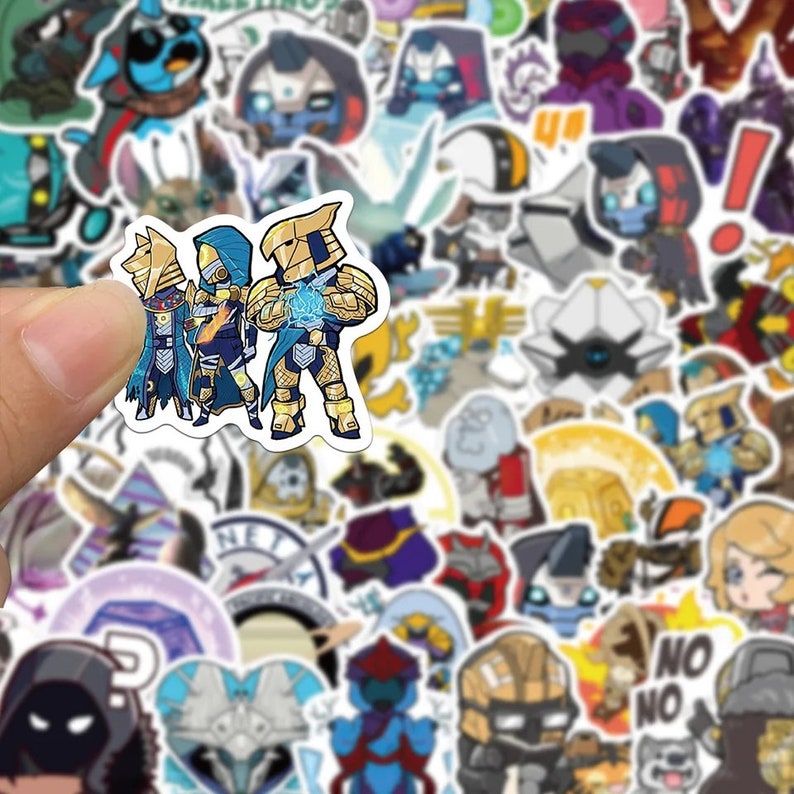 DESTINY 2 STICKERS 50 Stickers Cartoon Style, High Quality - Etsy