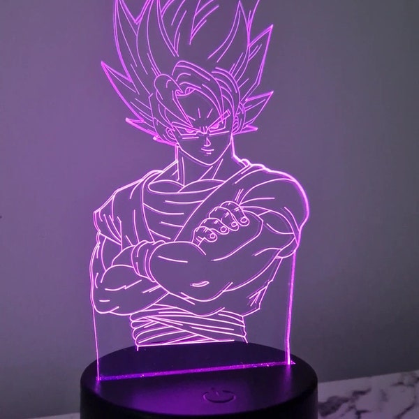 Dragon Ball Z Lamp - Etsy