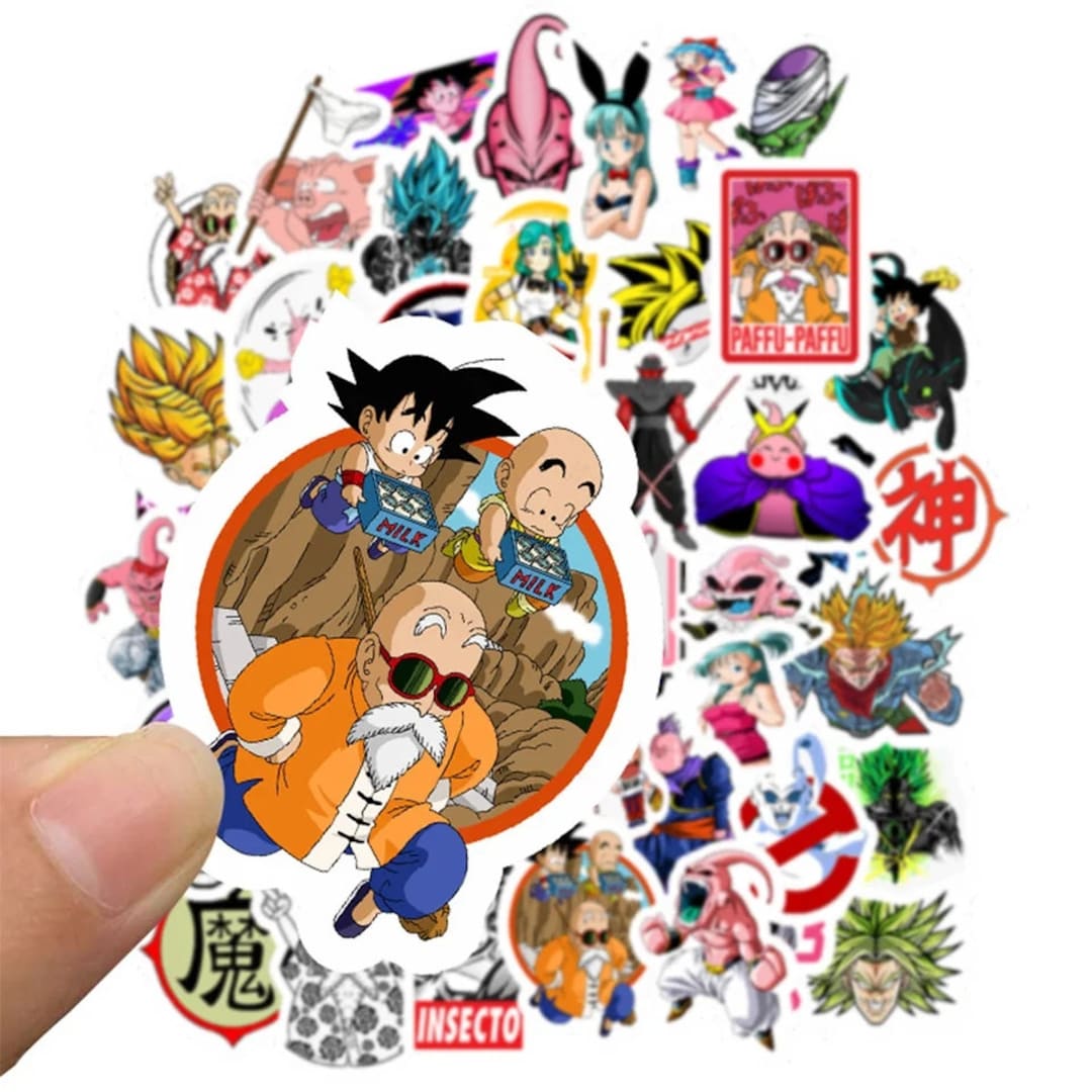 DRAGON BALL STICKERS 50 Stickers High Quality - Etsy