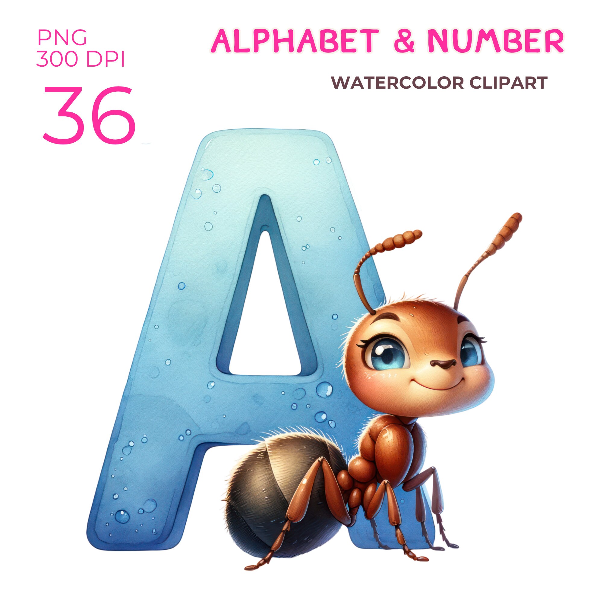 Animal Alphabet Clipart Bundle Transparent PNG, Bundle Clipart ...
