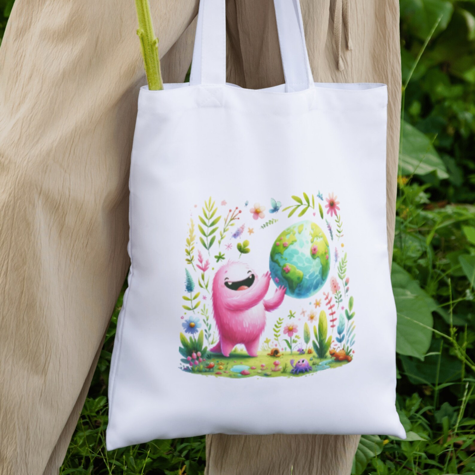 Cute Pink Monsters Watercolor Clipart - 26 PNG Transparent Images ...