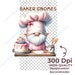 Baker Gnomes Watercolor Clipart Set - Cute Kitchen Gnomes, Chef Gnome ...