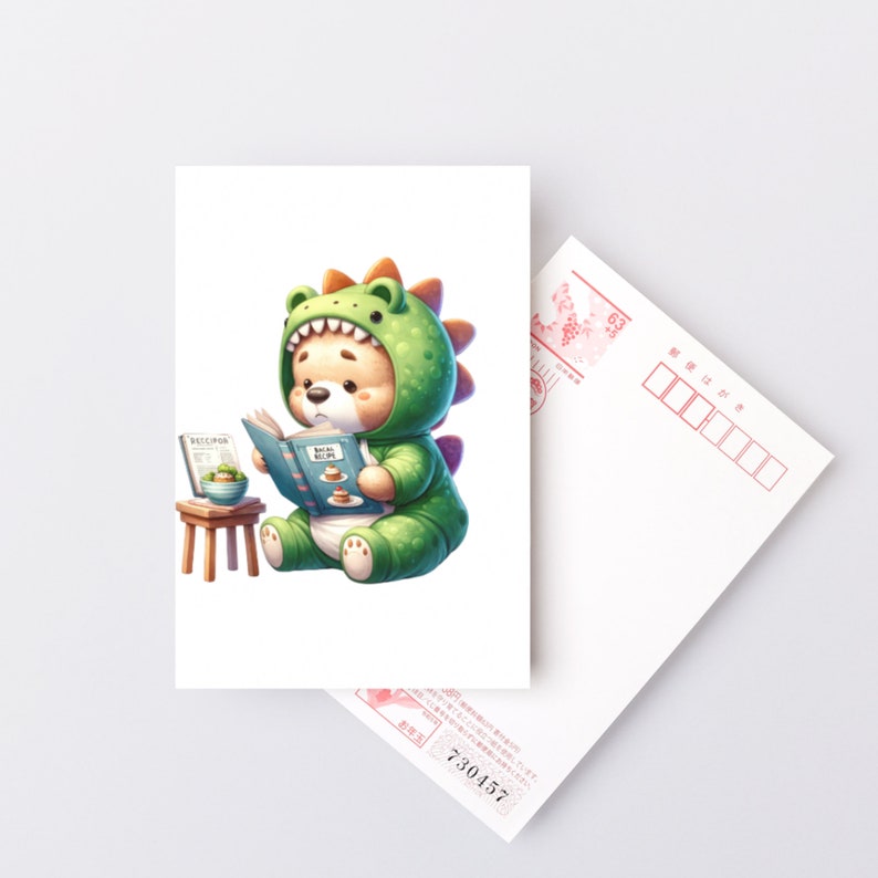 Crocodile Costume Bear Clipart Whimsical Watercolor Bears in Dino ...