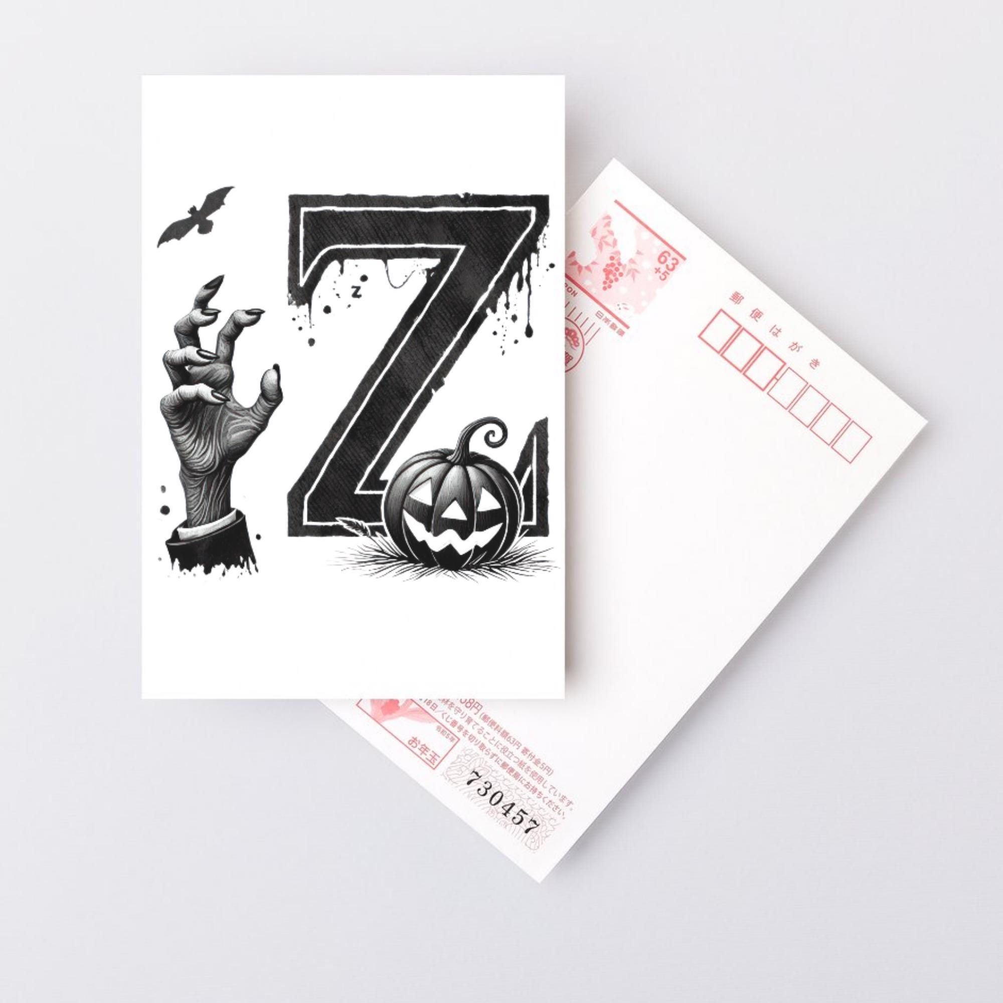 Halloween Alphabet Clipart | 39 PNG Watercolor Letters & Numbers ...