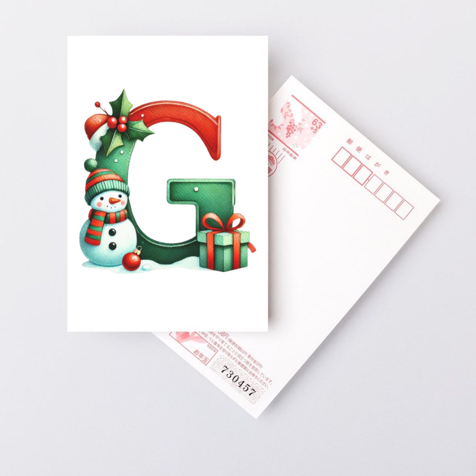 Christmas Alphabet Clipart | 36 PNG Watercolor Letters-numbers ...