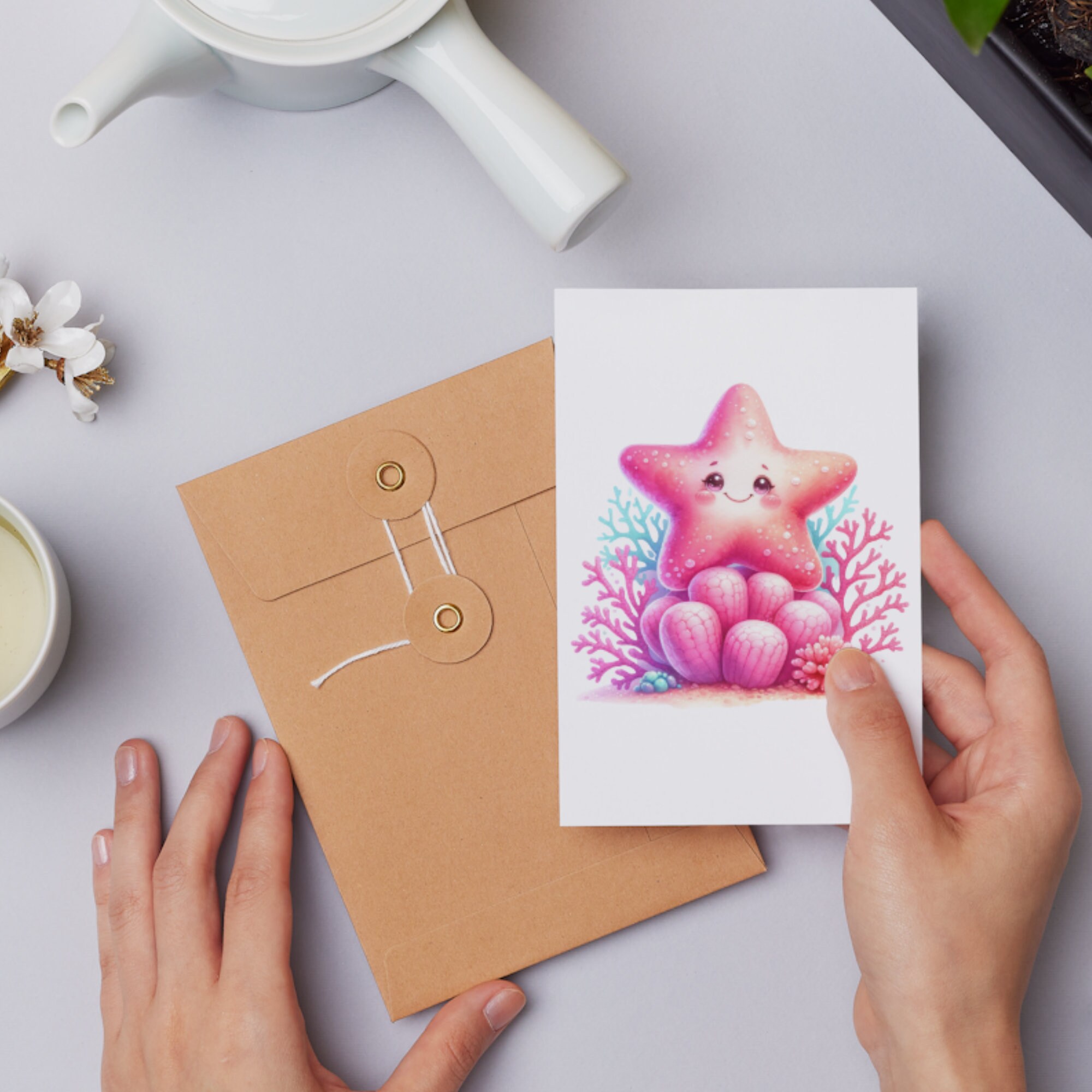 Ocean Friends Clipart Collection 35 Watercolor Marine Life Pngs for ...