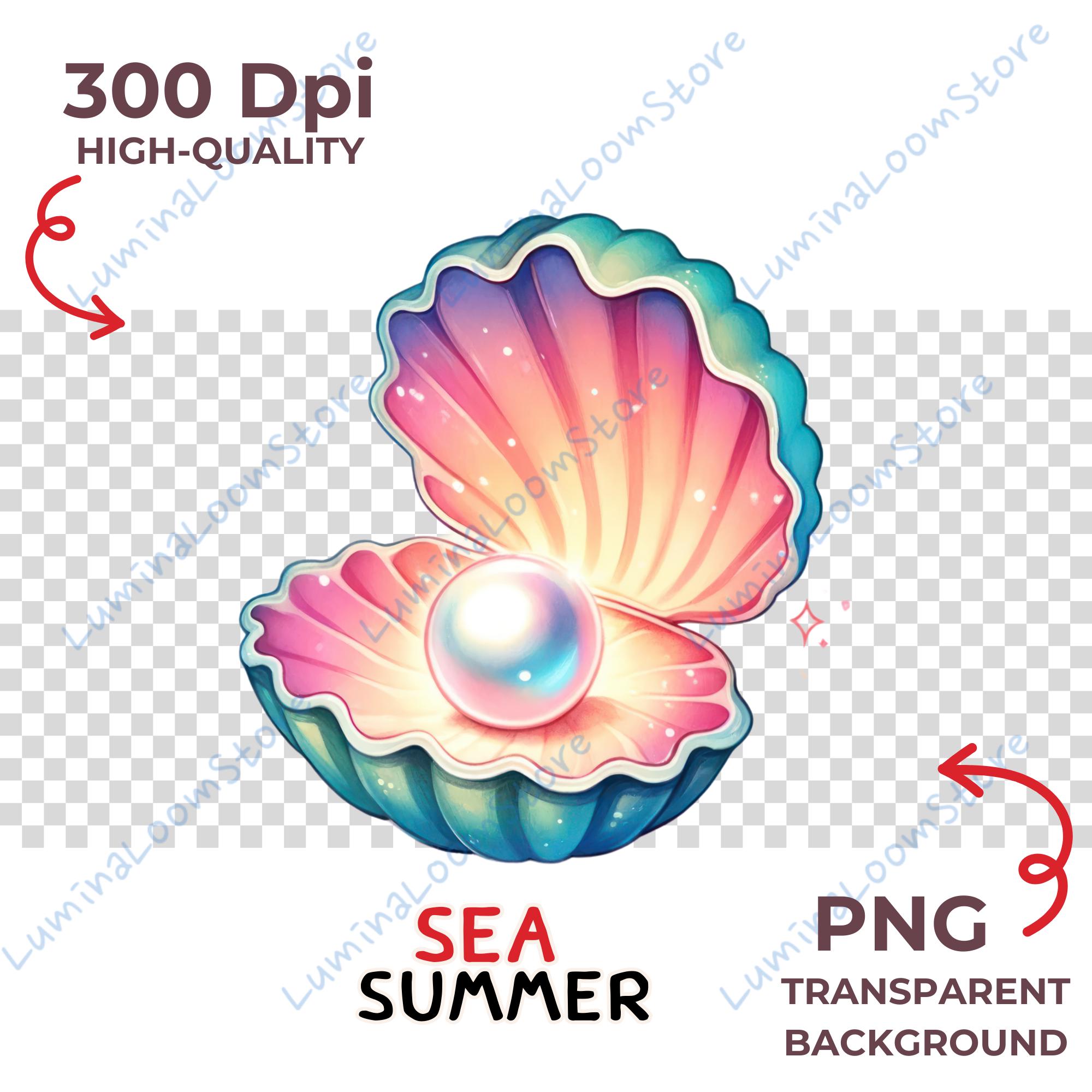 Sea Summer 37 Watercolor Clipart - Nautical Pirate Treasure, Submarine ...