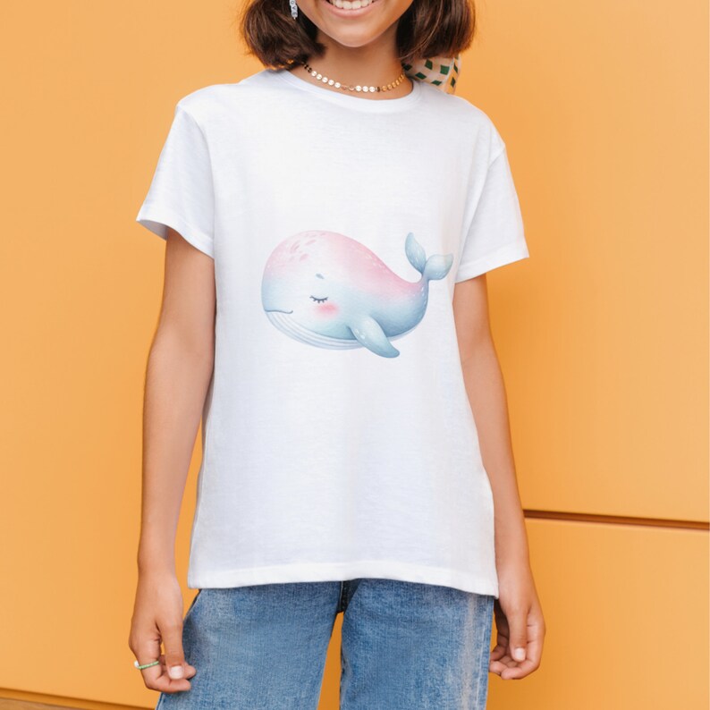 Ocean Friends Clipart Collection 35 Watercolor Marine Life Pngs for ...