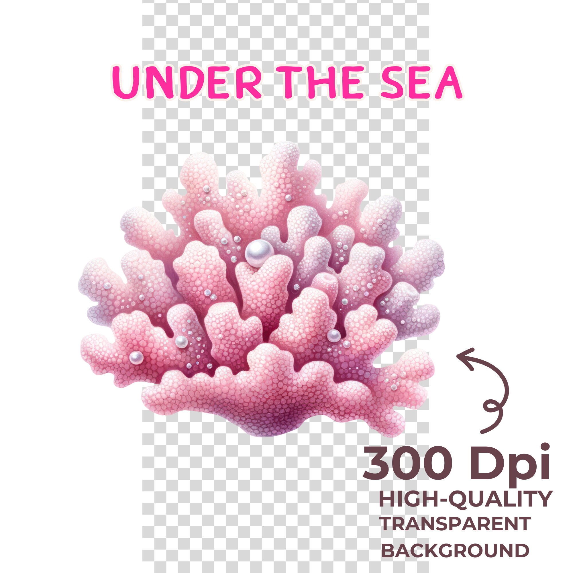 Ocean Friends Clipart Collection 35 Watercolor Marine Life Pngs for ...