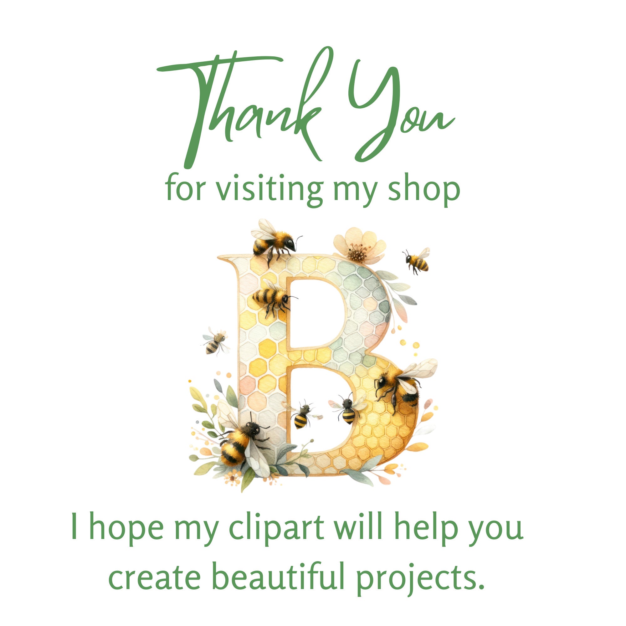 Bee-themed Alphabet and Numbers Clipart Set Watercolor ABC and 123 PNG ...