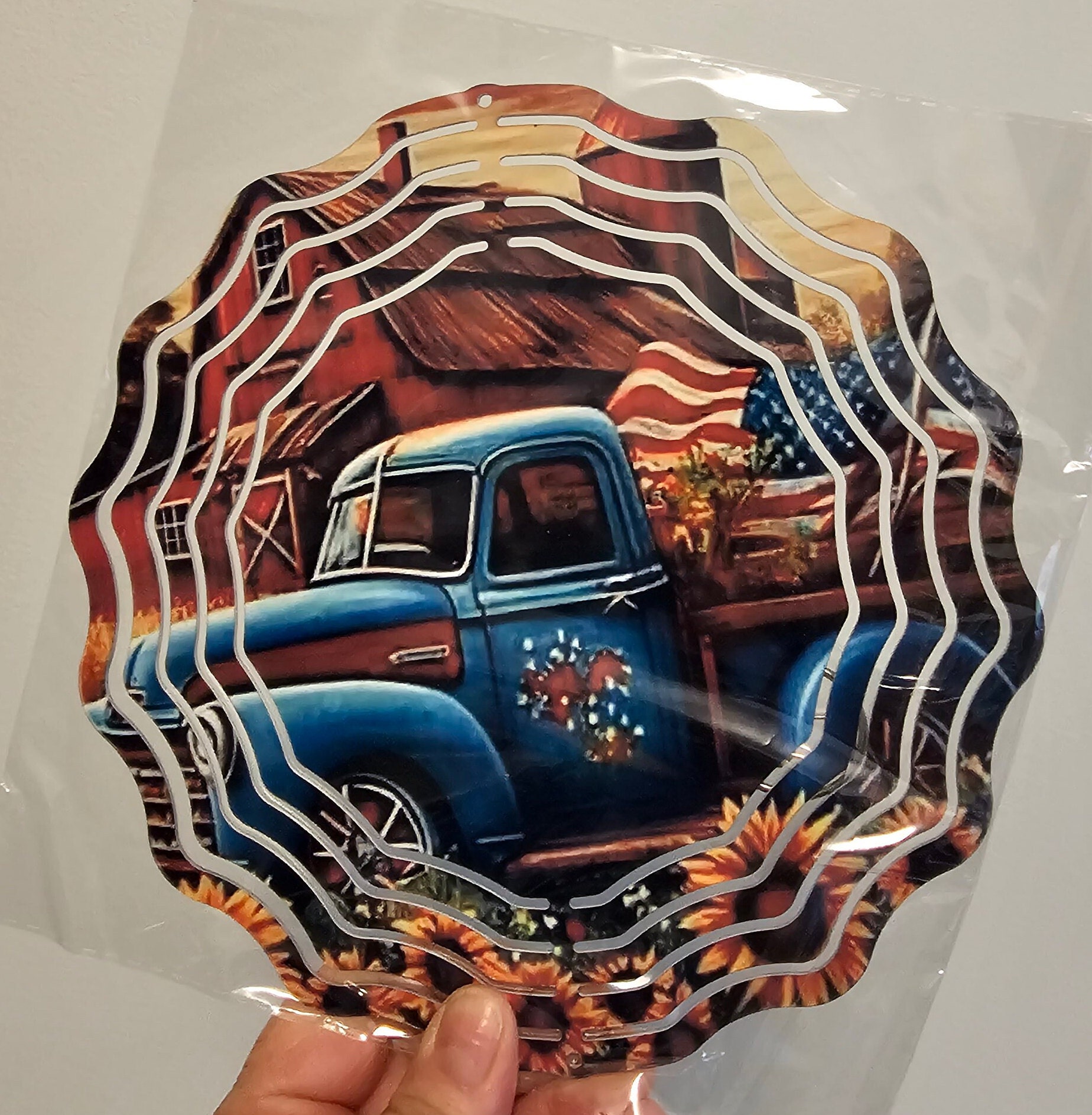Vintage Truck Wind Spinner - Etsy
