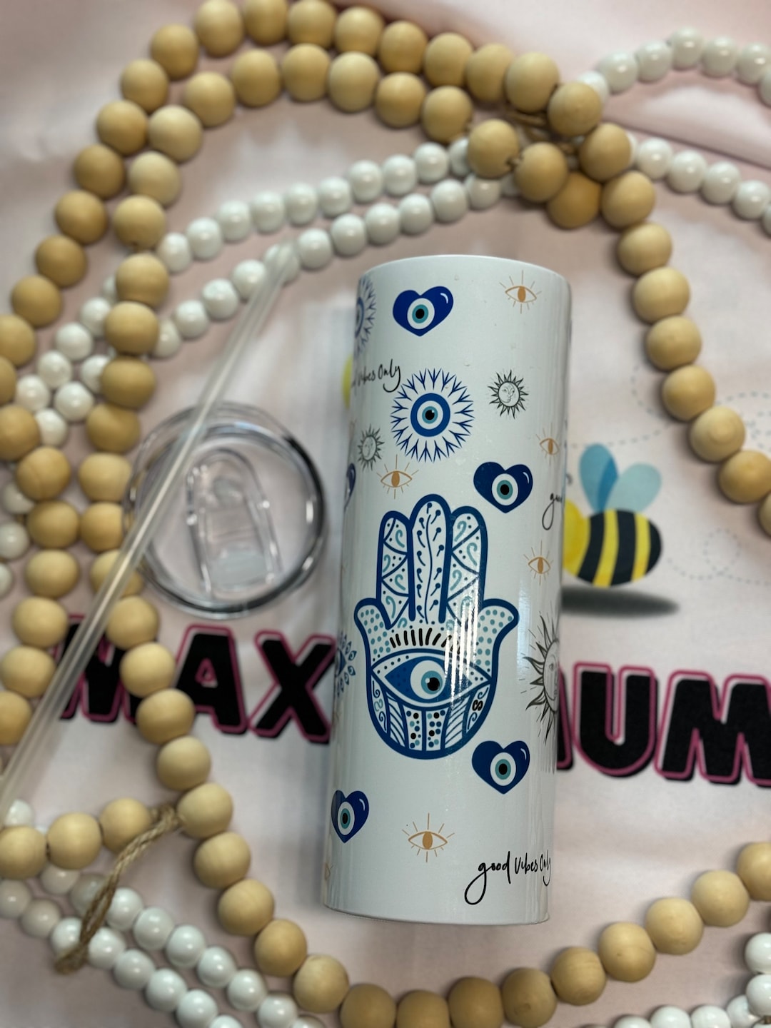 GOOD VIBES HAMSA Hand - Etsy