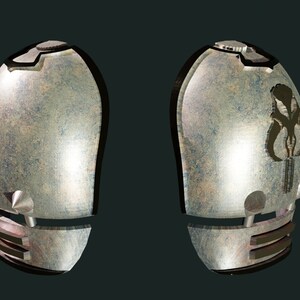 Mandalorian Shoulder Armor STL File for 3D Printing - Etsy