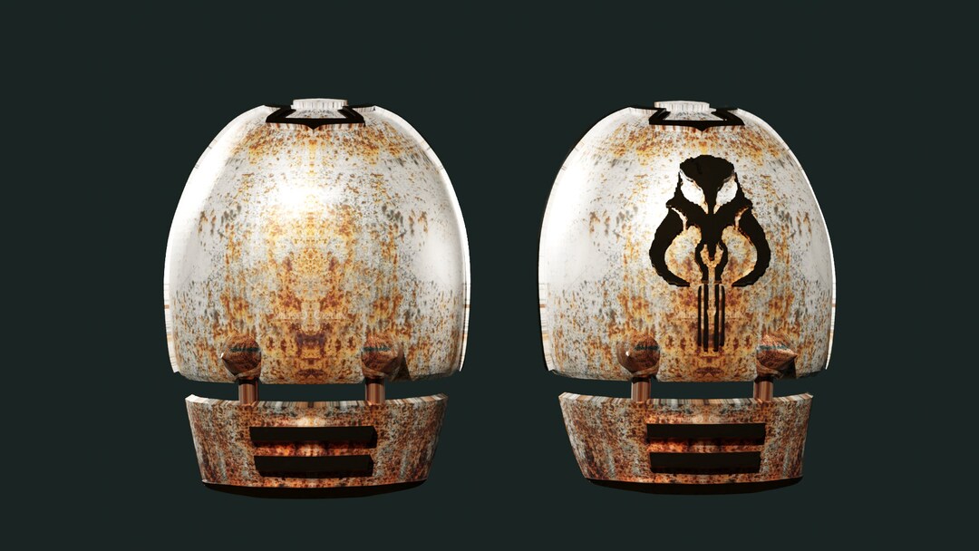 Mandalorian Shoulder Armor STL File for 3D Printing - Etsy