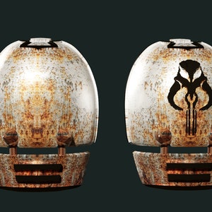 Mandalorian Shoulder Armor STL File for 3D Printing - Etsy