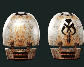 HEAVY MANDALORIAN Shoulder Stl (3D MODEL) - Etsy