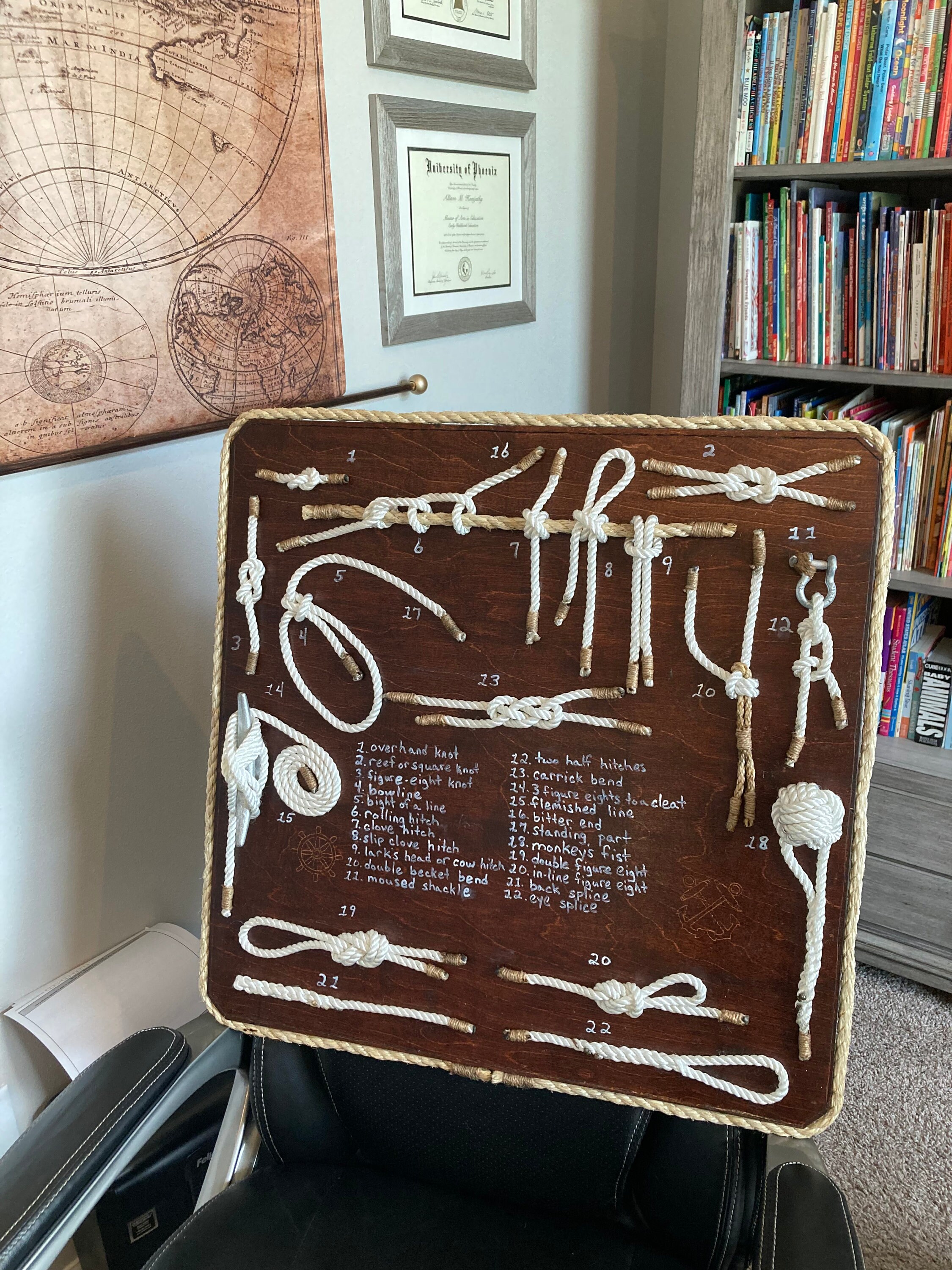 Nautical Knot Board - Etsy