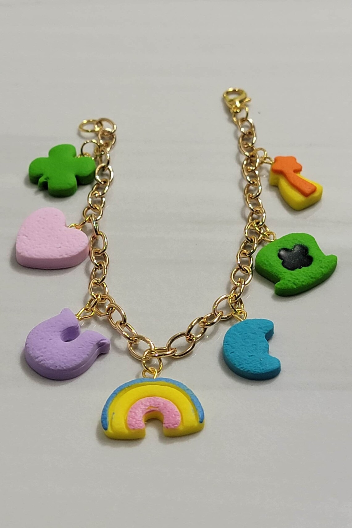 Lucky Charm Bracelet/ Food Jewelry/ Cereal Jewelry - Etsy