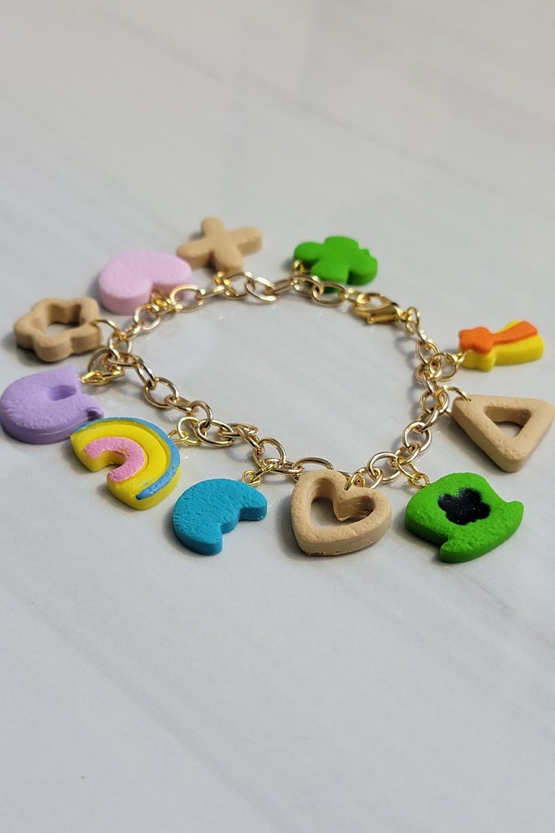 Lucky Charm Bracelet/ Food Jewelry/ Cereal Jewelry - Etsy