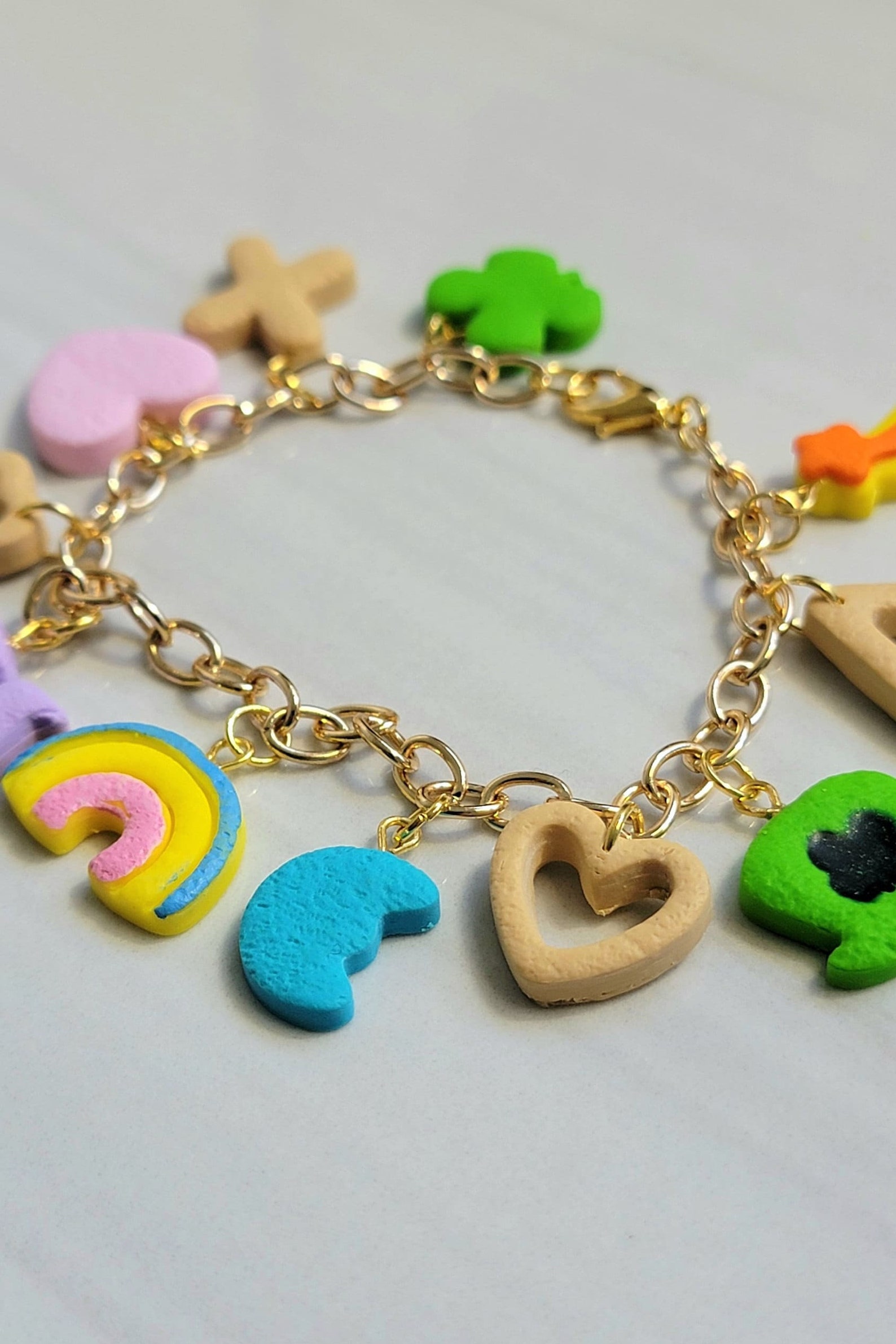 Lucky Charm Bracelet/ Food Jewelry/ Cereal Jewelry - Etsy