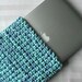 Handmade Crochet MacBook Case MacBook Sleeve Notebook Sleeve Multicolor ...