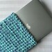 Handmade Crochet MacBook Case MacBook Sleeve Notebook Sleeve Multicolor ...