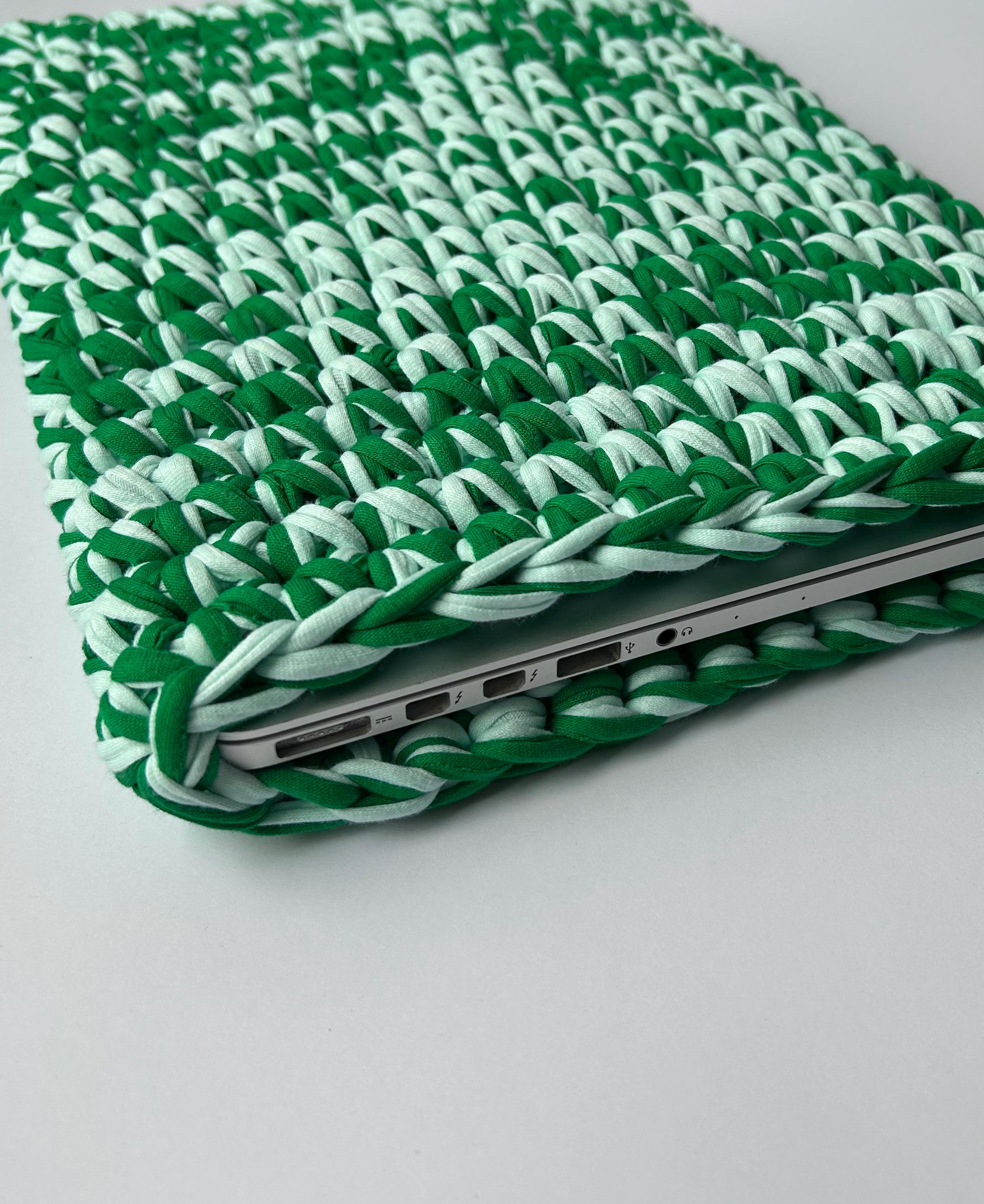 Handmade Crochet MacBook Case | MacBook Sleeve | Notebook Sleeve ...