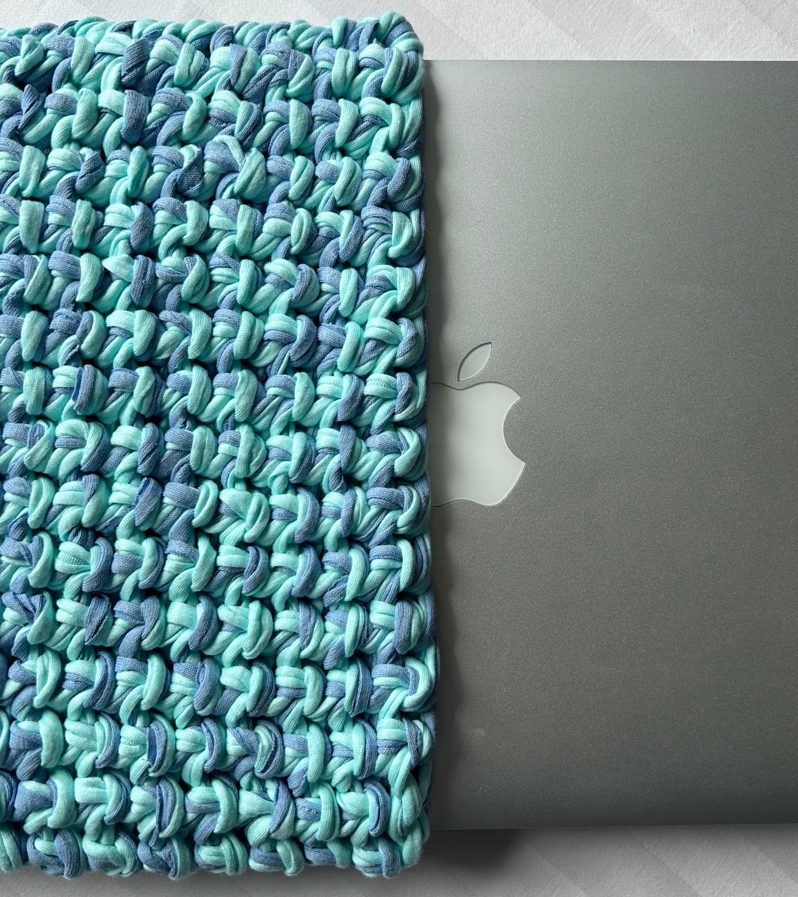 Handmade Crochet MacBook Case MacBook Sleeve Notebook Sleeve Multicolor ...
