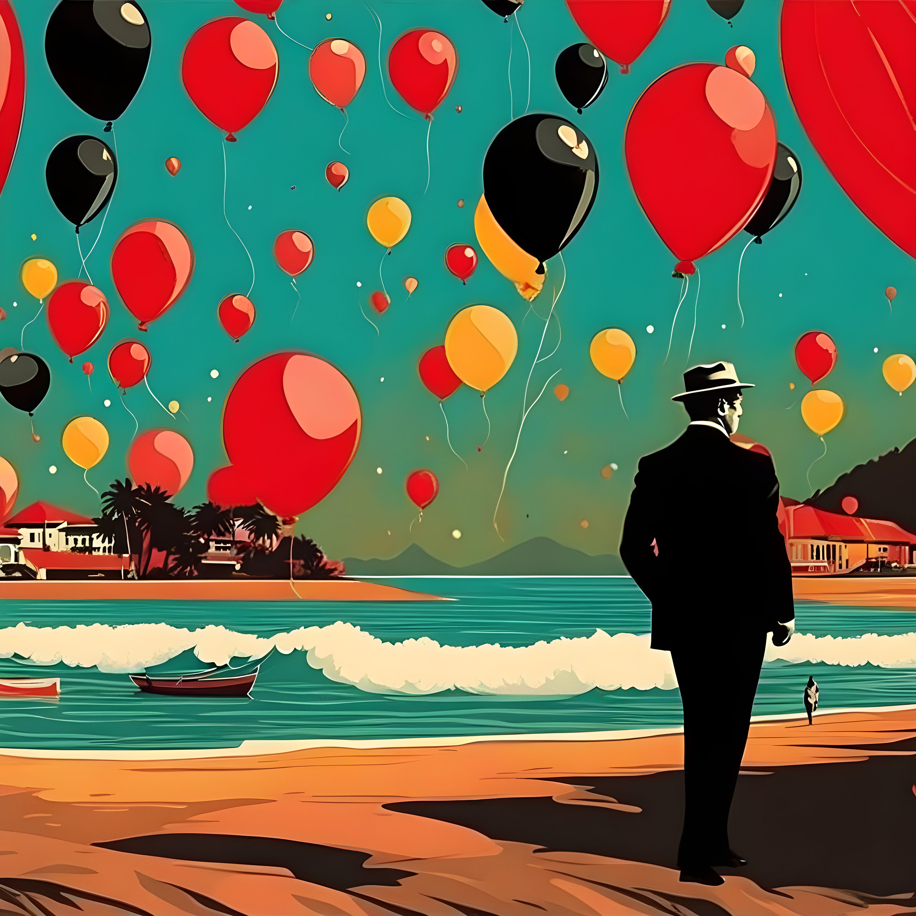 Godfather, AI Prompt, Mafia, Digital Art, Ai Art, AI Print, Print on ...